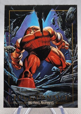 Juggernaut/ 1992 Marvel Masterpieces BASE Trading Card #45- Art by JOE ...