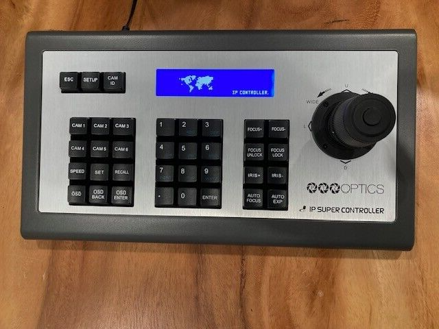 PTZ Optics 4D 3rd Gen PoE IP Super Controller w/Joystick PT-JOY-G3 | eBay