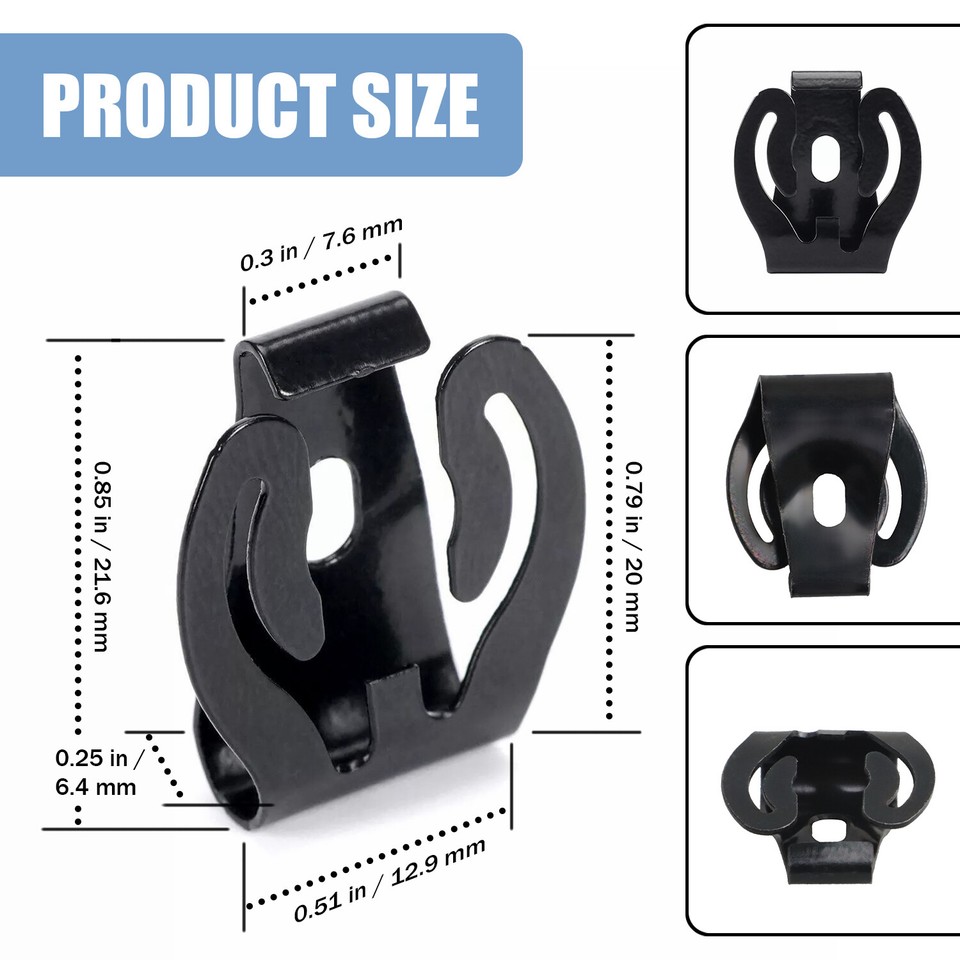 2PCS Windshield Wiper Arm Pivot Adapter Connecting Arm Clip for Ford ...