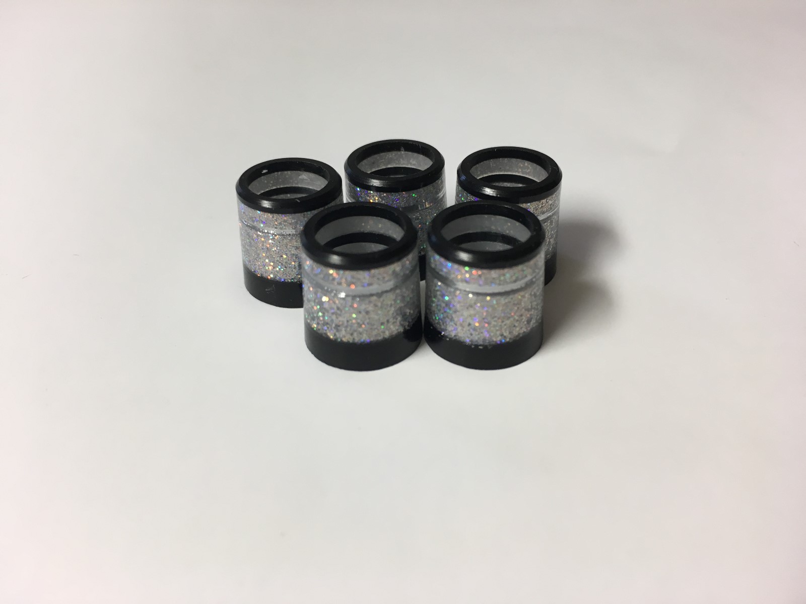 Golf Ferrules .350 Woods Sandy/Spkle Sliver w Silver ring | eBay