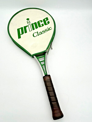 Prince 231 Classic Aluminum Tennis Racquet Grip Size 4 1/4 with Cover ...