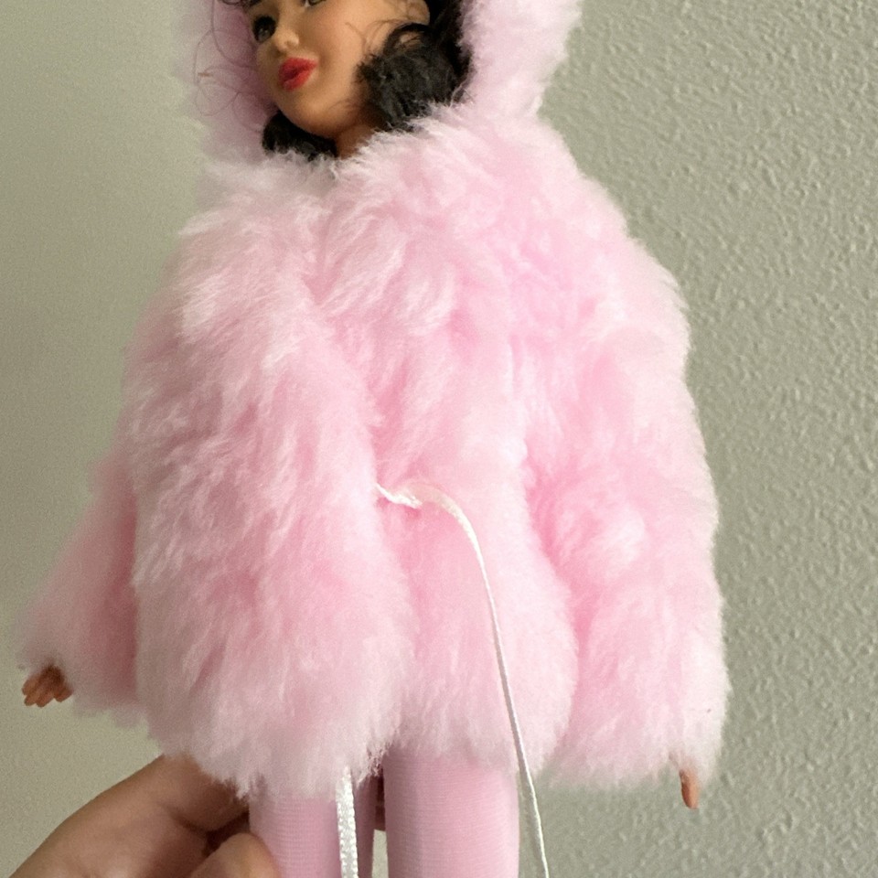 Barbie Eskimo Pink Coat Collection Fashion Avenue with doll | eBay