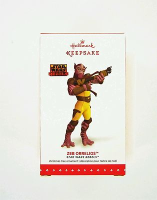 Hallmark Keepsake 2015 Star Wars Rebels Zeb Orrelios Ornament | eBay