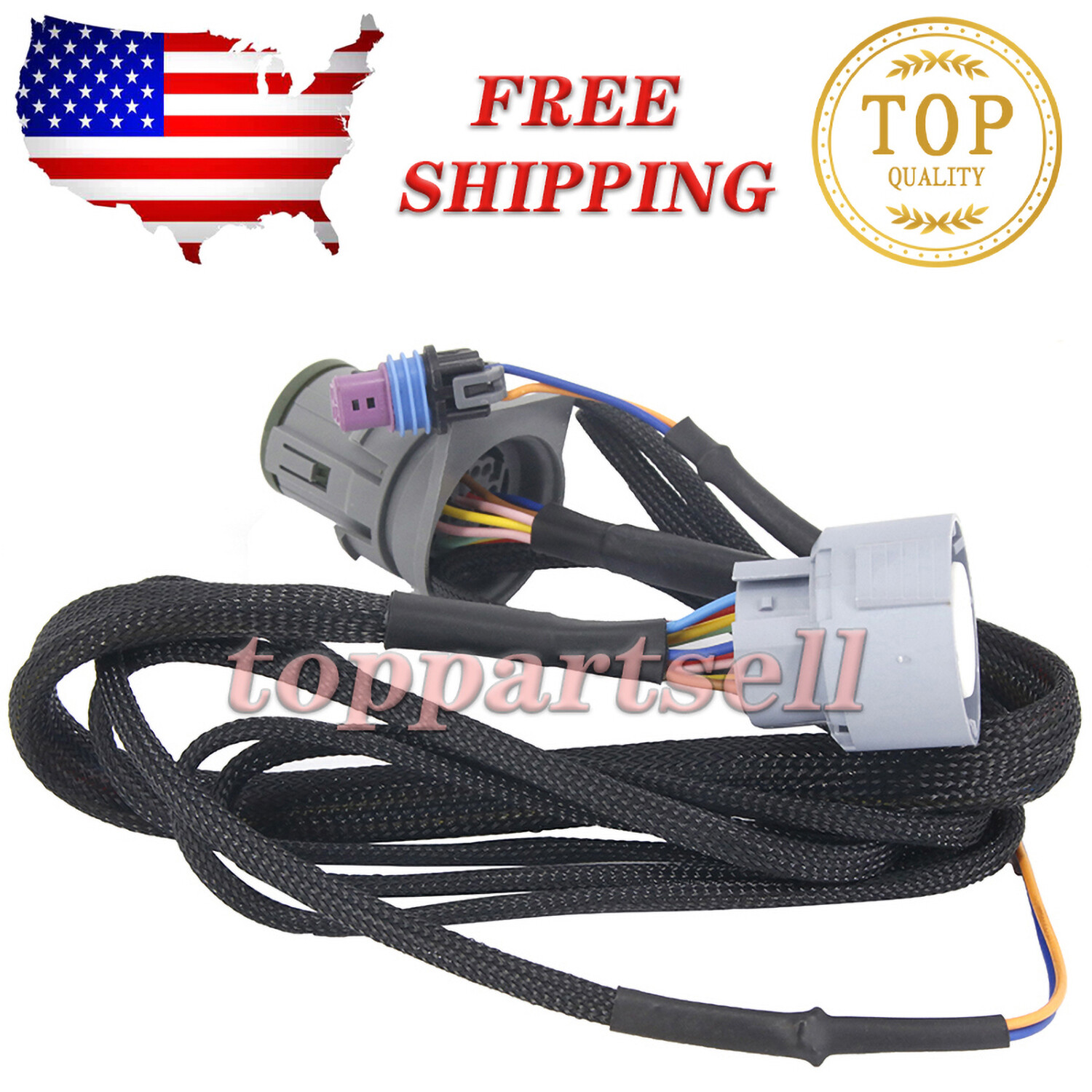 4L60E to 4L80E 18" Transmission Wire Adapter Harness For VSS LS1 LM7 ...