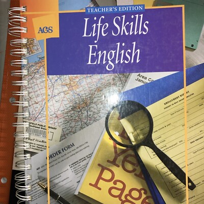 AGS Teacher Edition Life Skills English 1997 Vntg | eBay