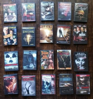 Lot of 20 Slasher/Horror DVDs ## – Good or better condition - Hostel ...