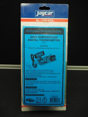 Performance Electronics for Cars High Temperature Digital Thermometer ...