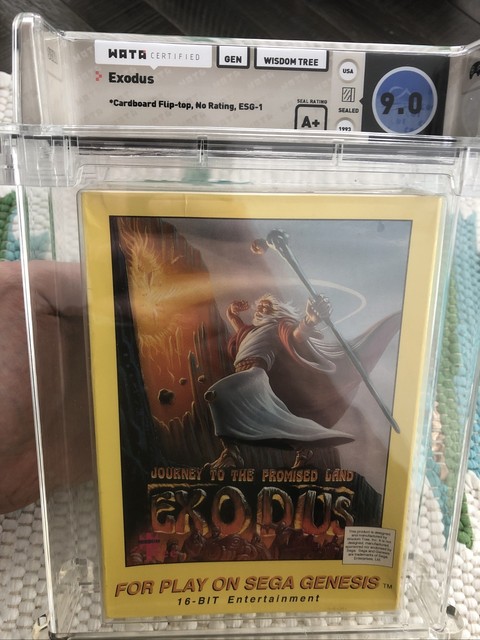 Exodus: Journey to the Promised Land (Sega Genesis, 1993) for sale ...
