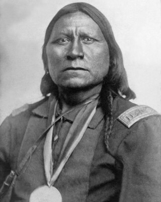 Native American Indian KIOWA CHIEF SATANTA Glossy 8x10 Photo Print ...