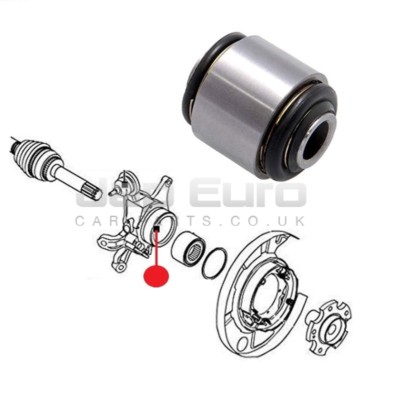 For Ssangyong Chairman Kyron Actyon Rexon Rear Hub Arm Carrier Knuckle ...