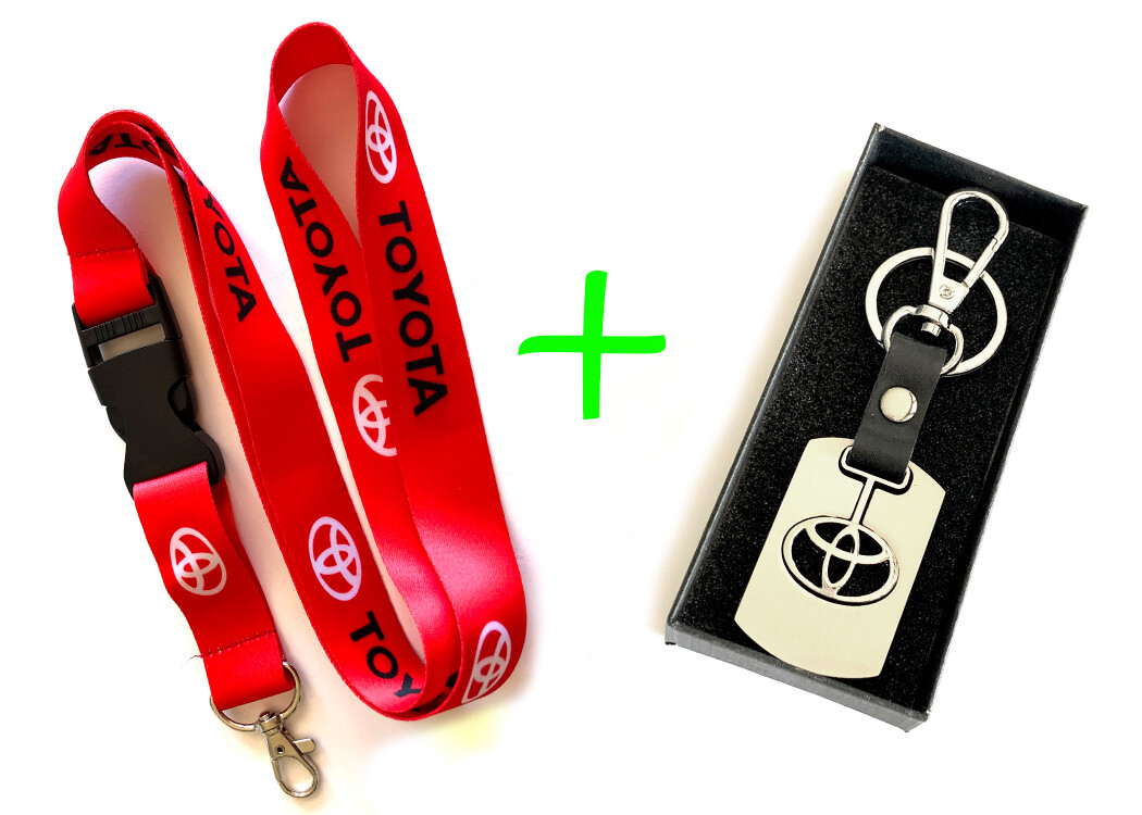 2 in 1 Combo Package Toyota TRD Lanyards and KeyChain Key Chain | eBay
