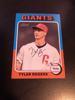 2024 Topps Heritage #485 Tyler Rogers San Francisco Giants | eBay