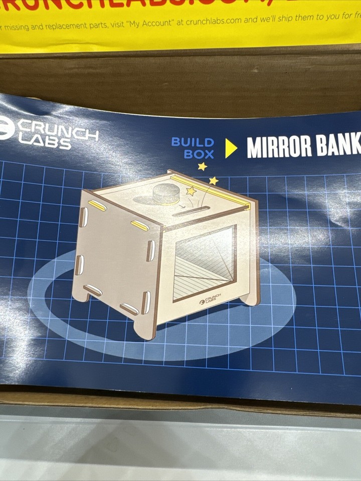 {office} Crunch Lab's Mirror Bank’ by Mark Rober - NEW! | eBay