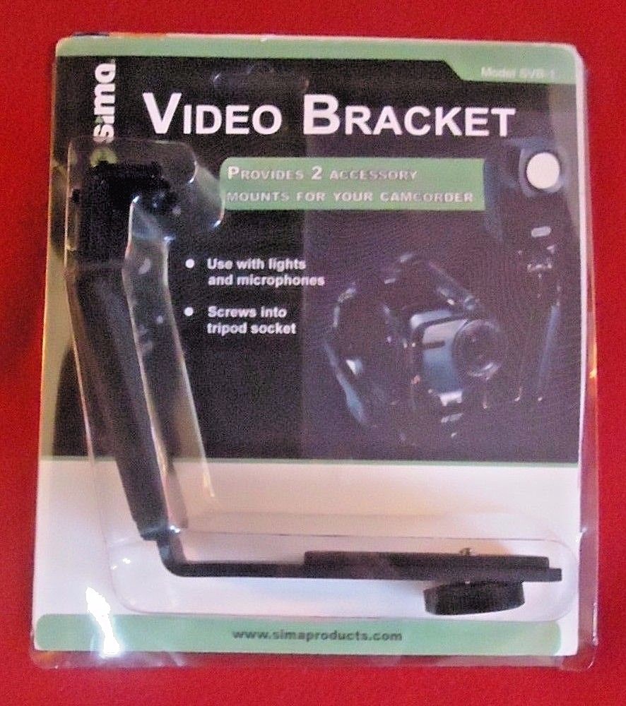 Sima Video Bracket NEW with 2 Accessory Mounts Model SVB-1 | eBay
