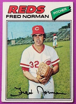 1977 Topps Baseball Card #139 Fred Norman - EX-MT | eBay
