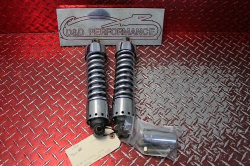 2014 HARLEY DYNA MODELS OEM 12'' REAR SHOCKS SUSPENSION 1991 - 2017 ...