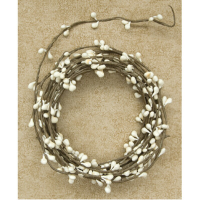 Pip Berry String Garland 18 Feet Long - Ivory Vanilla - Floral ...