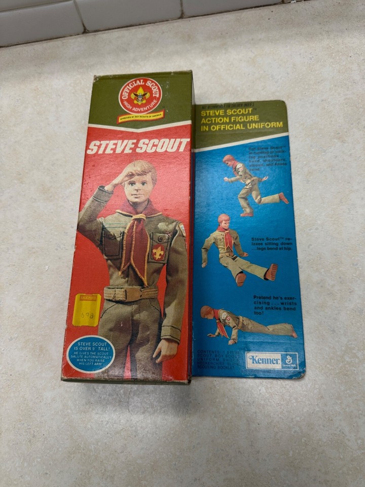 Official Scout Steve Scout Action Figure Doll in Box | eBay