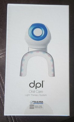 DPL Oral Care Light Therapy System Device W/ Mouth Tray USB Charger ...