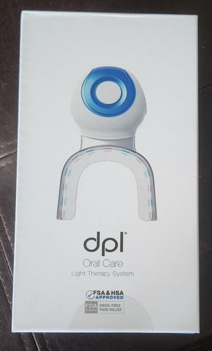 DPL Oral Care Light Therapy System Device W/ Mouth Tray USB Charger ...