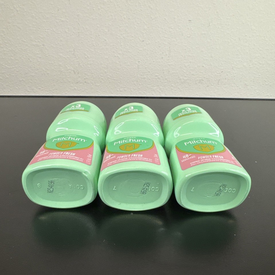 Mitchum Women Powder Fresh Roll On Deodorant 1.7oz (3 Pack) | eBay