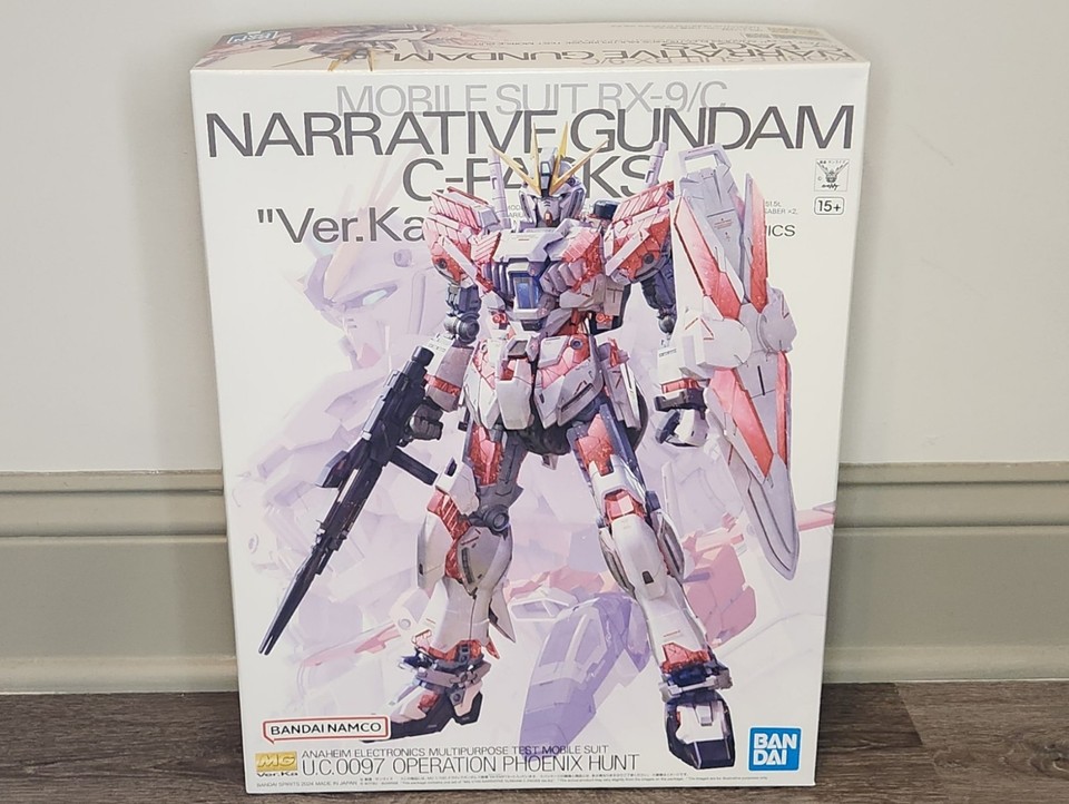MG Narrative Gundam C-Pack Ver. Ka & P-Bandai B-Packs for Narrative ...