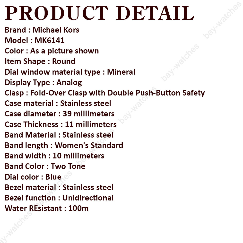 Michael Kors Parker MK6141 Wrist Watch for Women for sale online | eBay