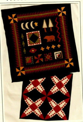 Call of the Yukon Wall Quilt Pattern Primitive Folk Art Cottage ...