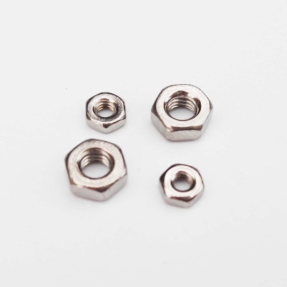 50pc Thread M2 M3 Phillips Pan Round Head Bolt Screw Nut black zinc ...