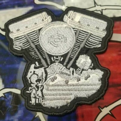 EMBROIDERED PANHEAD ENGINE PATCH (Please Read Ad) | eBay