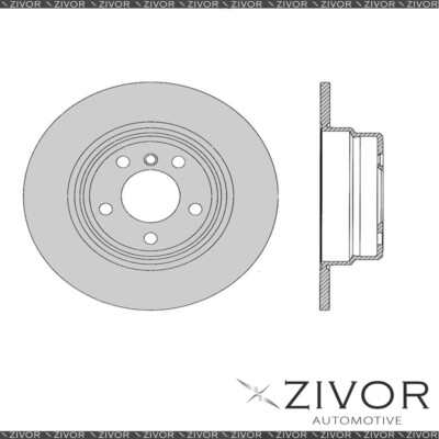 New PROTEX Rotor - Rear For BMW X5 E53 4D SUV 4WD 2000 - 2007 #DR814 ...