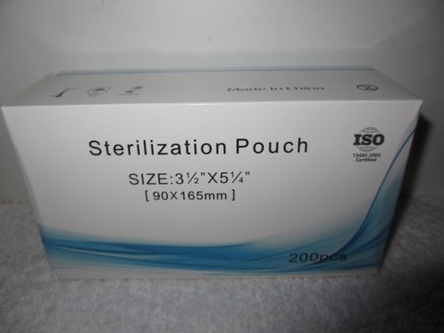 ISO Sterilization Pouch Size 90x165mm 200pcs | eBay Australia