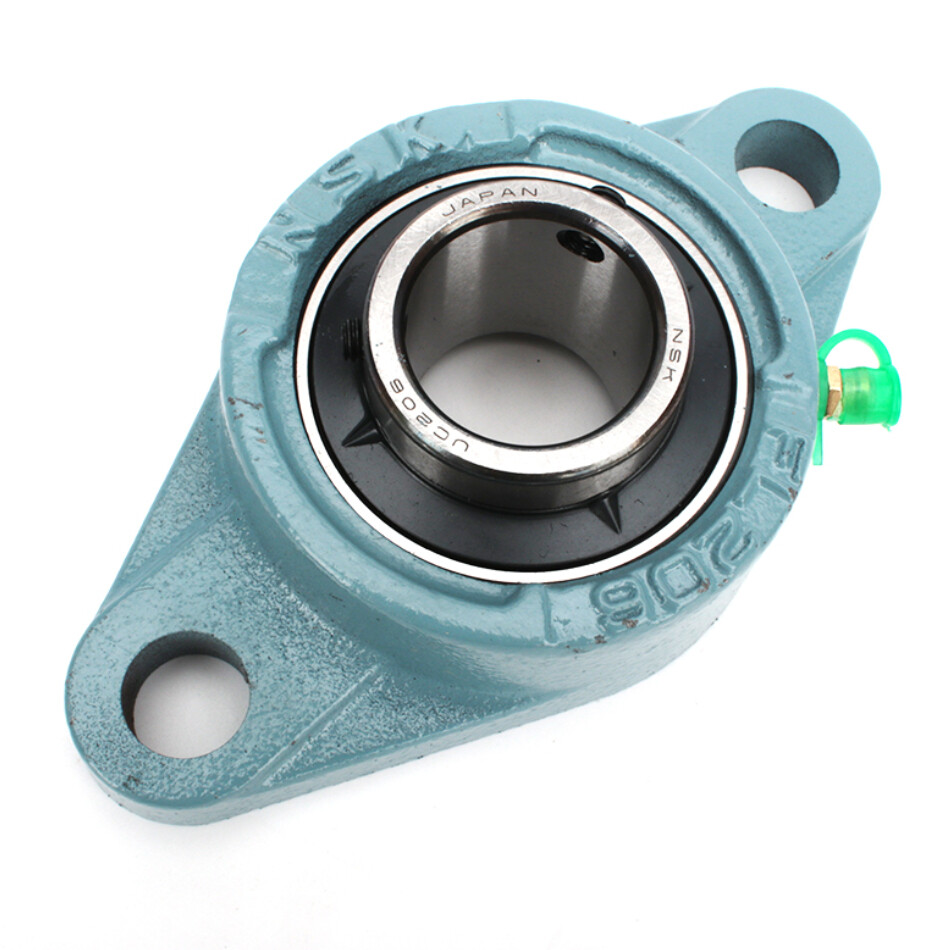 NSK outer spherical bearing diamond belt seat UCFL204 205 206 207 208 ...