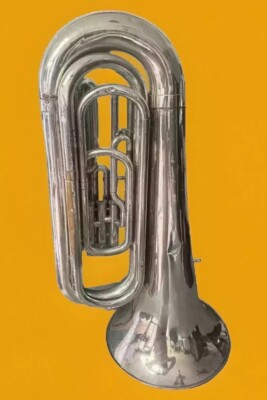 Yamaha YBB-105M BBb Silver Tuba parts Repair | eBay