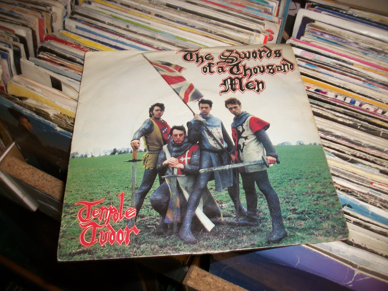 TENPOLE TUDOR- SWORDS OF A THOUSAND MEN VINYL 7" PS | eBay UK