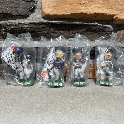 MN Twins 2002 McDonald’s Mini Bobblehead Set Torii Hunter Koskie Milton ...