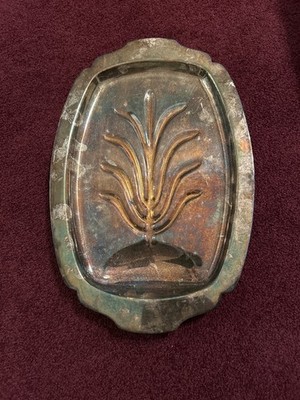 VINTAGE SILVERPLATE MEAT SERVING DISH/GOTHAM SILVER ON COPPER#500/ #8 ...