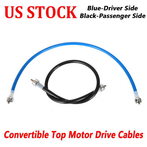 Convertible Driver Passenger Sides Top Motor Drive Cables For Buick ...