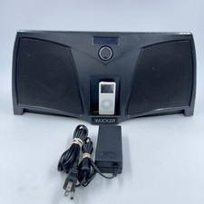 Kicker iK501 Digital Stereo System for iPhone and iPod (Black) for sale ...