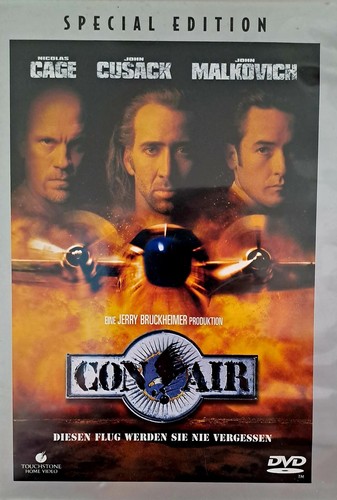 Con Air Touchstone Home Video Erstauflage UNCUT Nicolas Cage Action ...