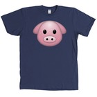 Pig Face Emoji Character Shirt Funny Tee - NEW WITH TAGS - MANY COLORS ...