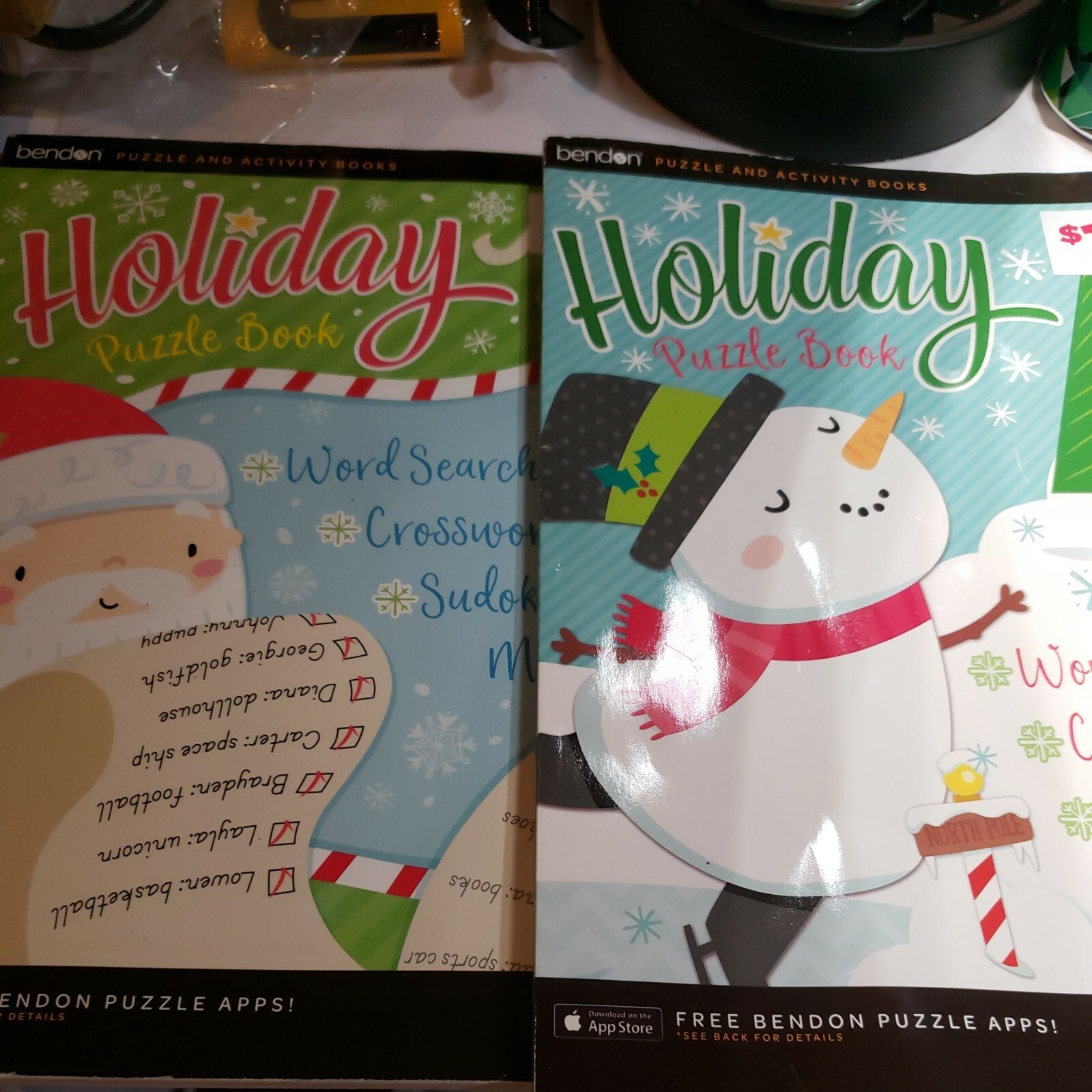 Bendon Christmas Word Search Crosswords & Sudoku Puzzle Paperback New ...