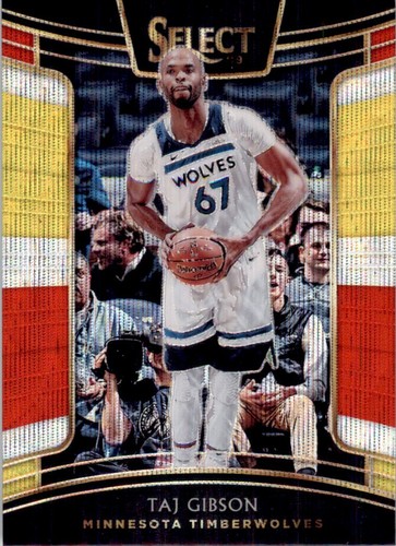 2018-19 Select Tri Color Concourse Taj Gibson Minnesota Timberwolves ...