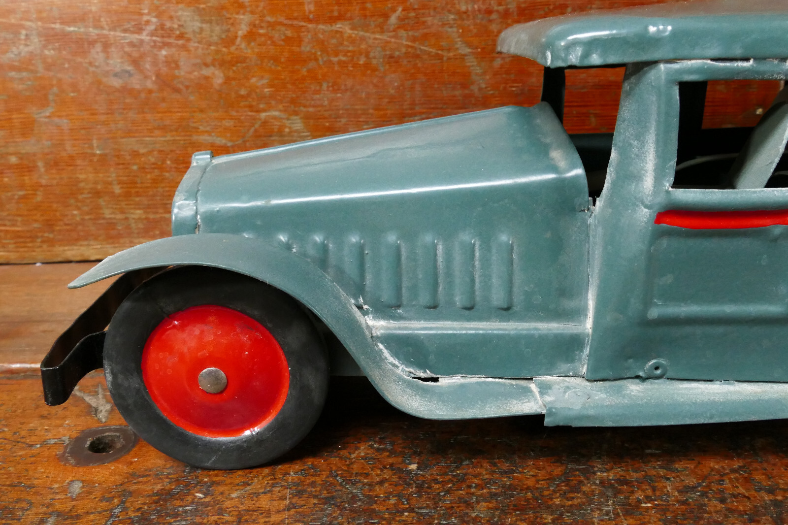 Vintage 1920s Pressed Steel COR-COR INTER CITY BUS Toy 24” Long ...
