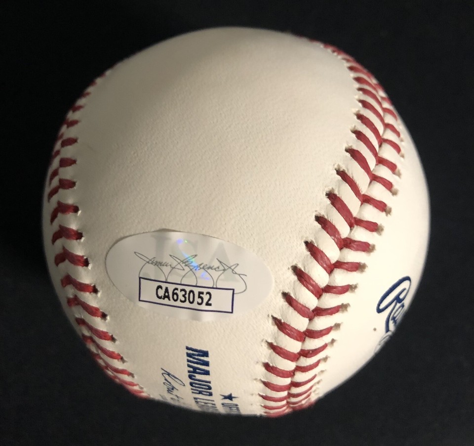 MATT OLSON Signed/Autographed OMLB BASEBALL Atlanta Braves - JSA | eBay