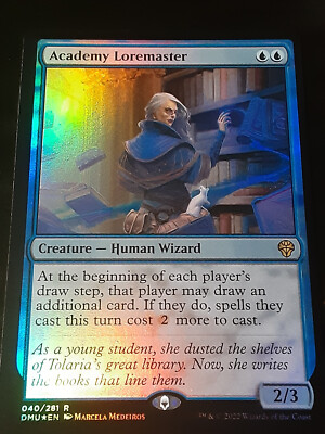 Academy Loremaster FOIL , Dominaria United ,NM,MTG,FREE SHIPPING | eBay