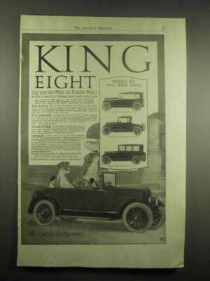 1917 King Eight Model EE Car Ad | eBay