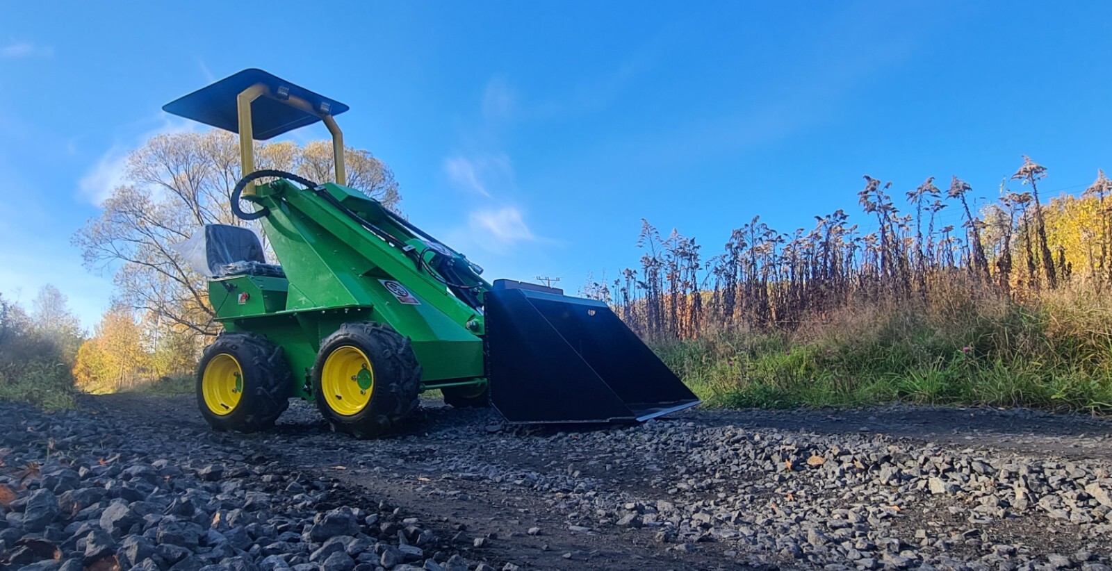 Miniradlader Radlader Minibagger Hoflader MS 09 / 4 WD Typ 6 von MISKO - STAL | eBay