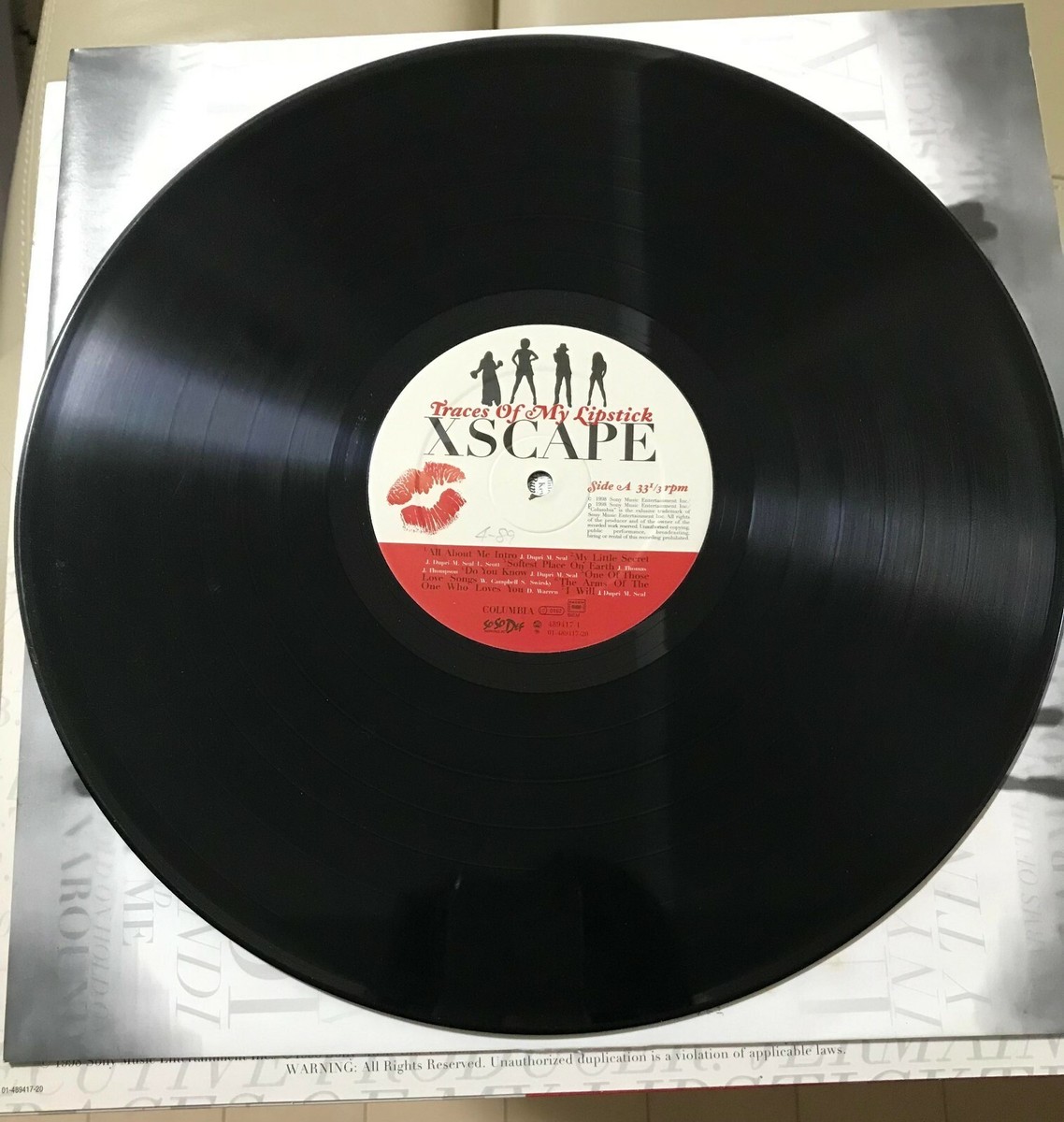 Xscape Traces Of My Lipstick 1998 Rb Group Urban The Four Signature