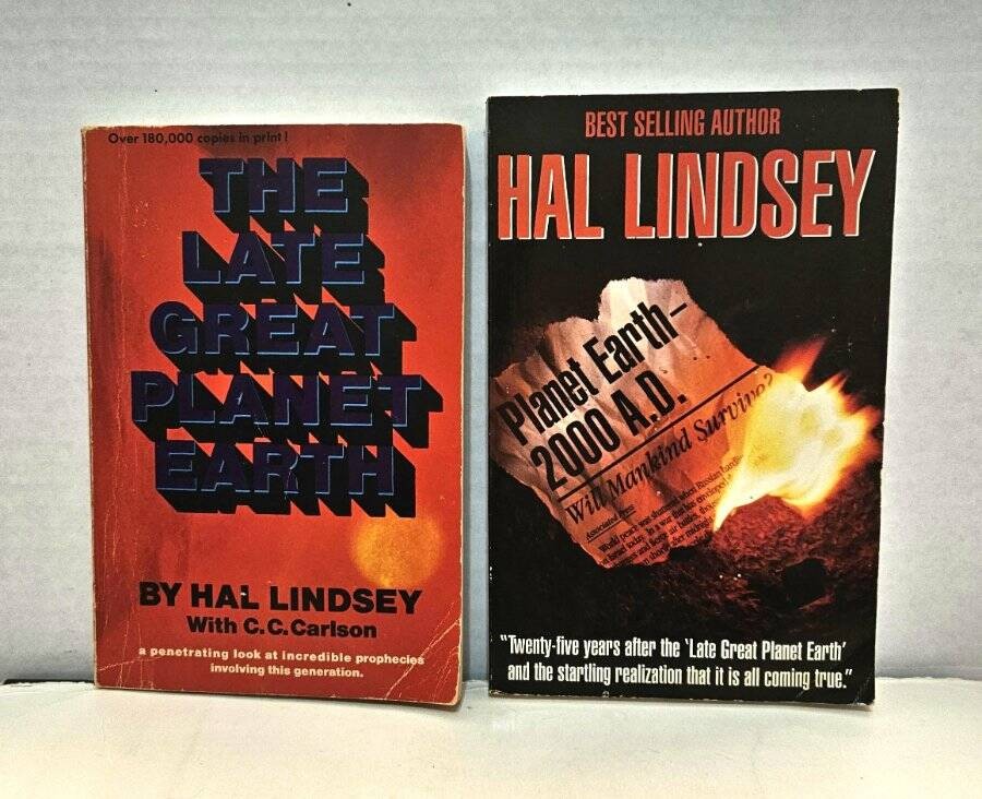 5 Hal Lindsey Christian Books Combat Faith The Promise Planet Earth ...